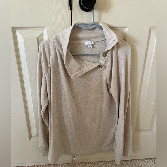 J. Crew | Sweaters | Womens J Crew Diagonal Button Sweater | Poshmark